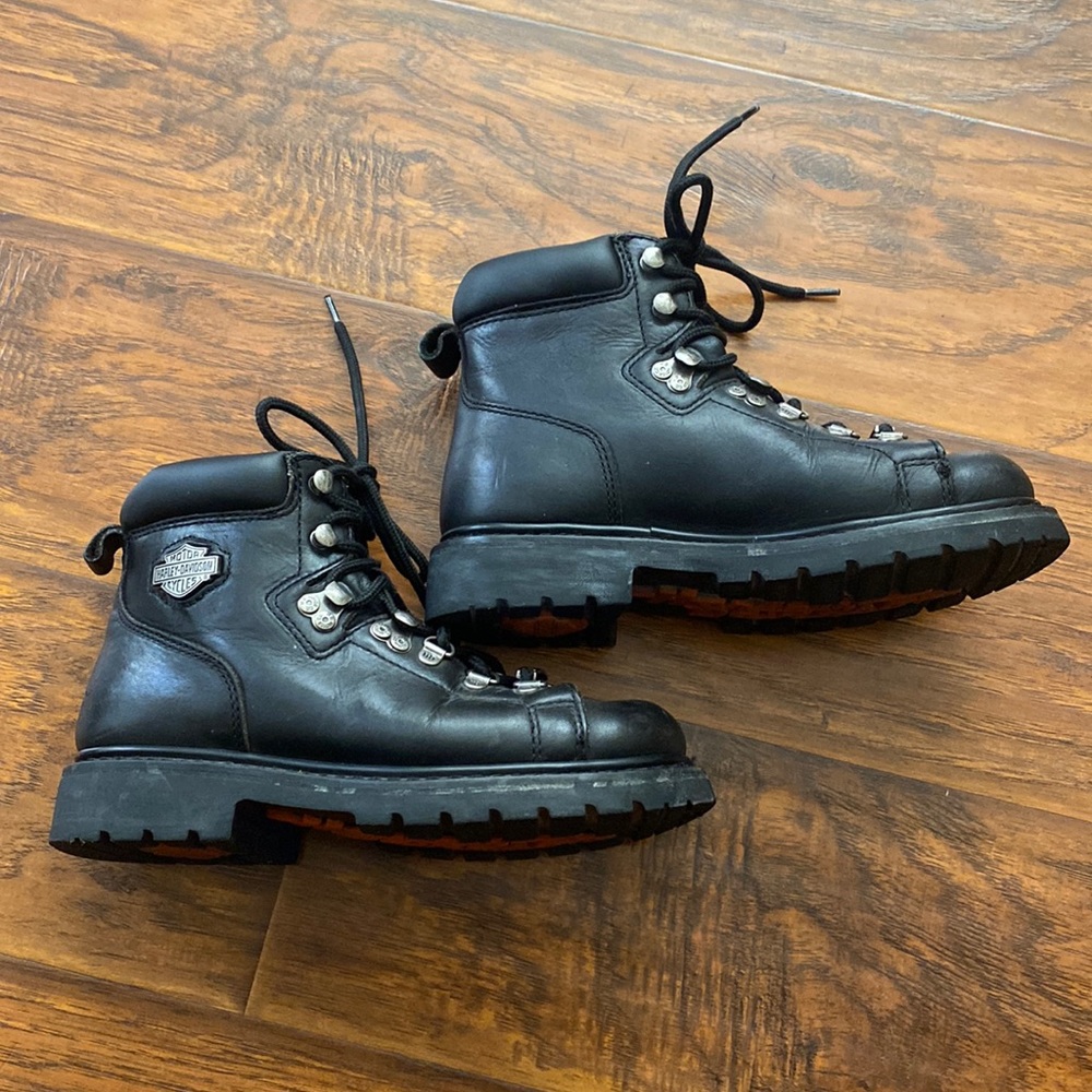 Harley Davidson Dipstick Motorcycle Riding Boots - Gem